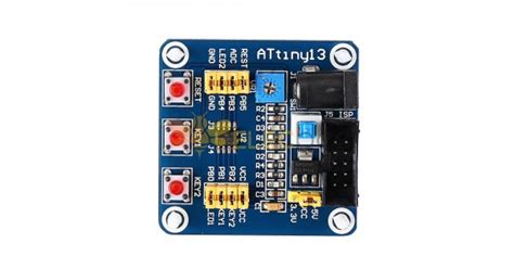 Development Board Tiny13 Minimum System Learning