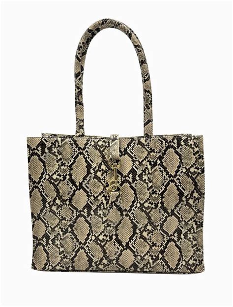 Charlie Tote Python Meld Lifestyle