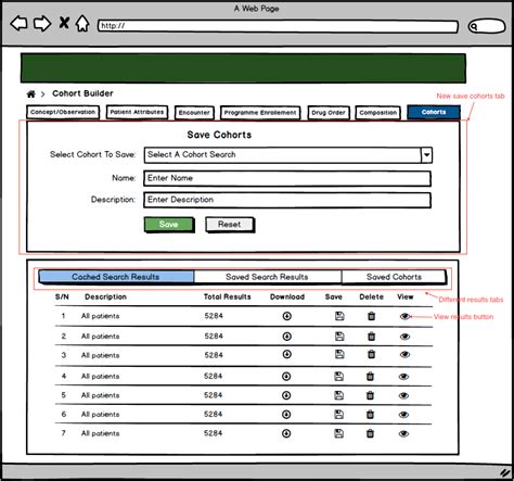 Cohort Builder Ui Updates Development Openmrs Talk