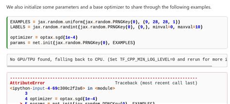 Gradient Accumulation Example In Docs Not Building · Issue 586
