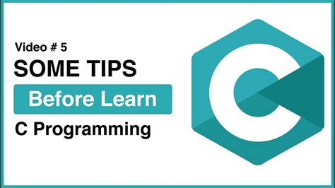 Some Tips For Coding For Beginners What Is C Language C Language Tutorial Video 05 Youtube