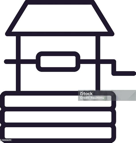 농장과 농업 표지판 검은색 가는 선으로 그려진 편집 가능한 획입니다 웹 사이트 Ui 광고 상점 상점에 적합합니다 잘 유행 벡터 아이콘 건강한 생활방식에 대한 스톡 벡터 아트