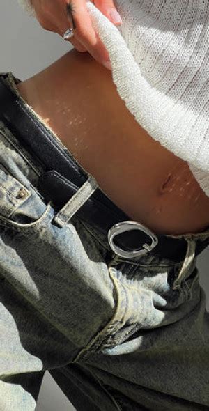 Princess Polly Lower Impact Atreides Belt Black Silver