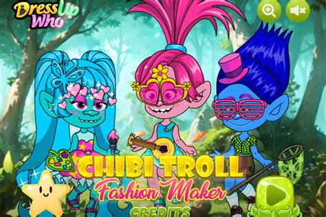 Chibi Troll Fashion Maker By Dreamcatcherchaser
