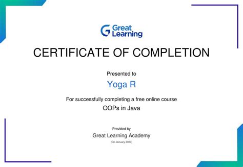 Yoga Rajasekaran On Linkedin Learning Java Oop Greatlearning