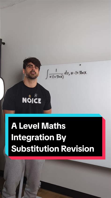 Integration By Substitution Maths Alevel Revision Integration