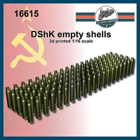 Dshk Empty Shells Fc Modeltrend 16615 Dshk Empty Shells Fc Modeltrend 16615