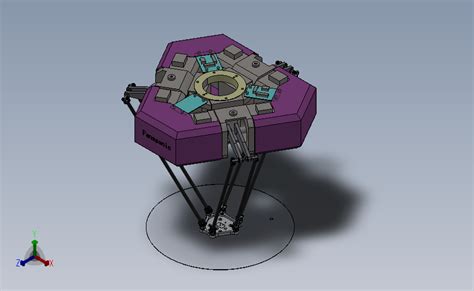 B06 机器人 Solidworks 2014 模型图纸下载 懒石网