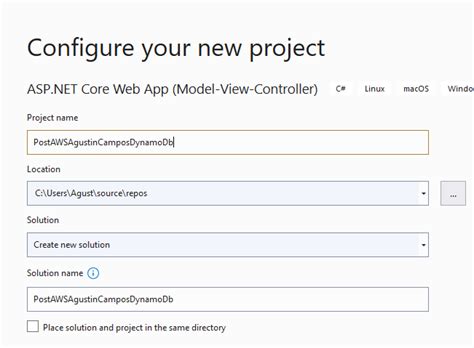 utilizar dynamodb con mvc tech riders