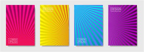 유행 그라데이션 추상 하프 톤 라인 패턴 배경 커버 디자인 트렌디 한 색상의 현대적인 기하학적 커버 디자인 플래카드 포스터에