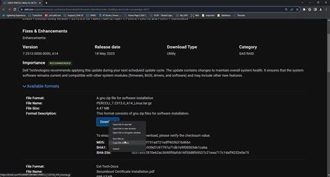 how to install perccli utility on red hat linux ubuntu linux vmware