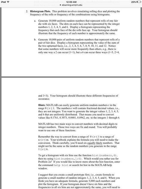 Solved This Problem Involves Simulating Rolling Dice And