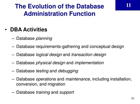Ppt Database Administration Powerpoint Presentation Free Download