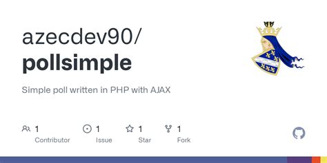 Github Azecdev90pollsimple Simple Poll Written In Php With Ajax