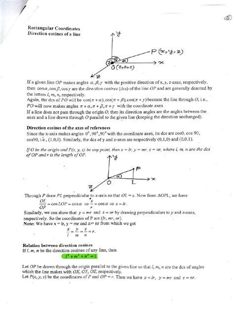 Rectangular Coordinates Pdf