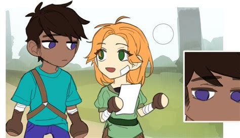 Pin by ɴιɴα мιrey on Steve x Alex Minecraft drawings Minecraft art Minecraft comics