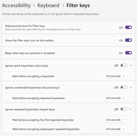 Windows Keyboard Accessibility Options That Make It Easier To Type And Use Keyboard Shortcuts