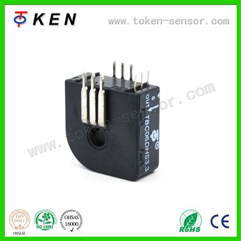 Tbc Dhs52 Series Multi Range Closed Loop Mode Hall Effect Current Sensor Analog Output And 50a
