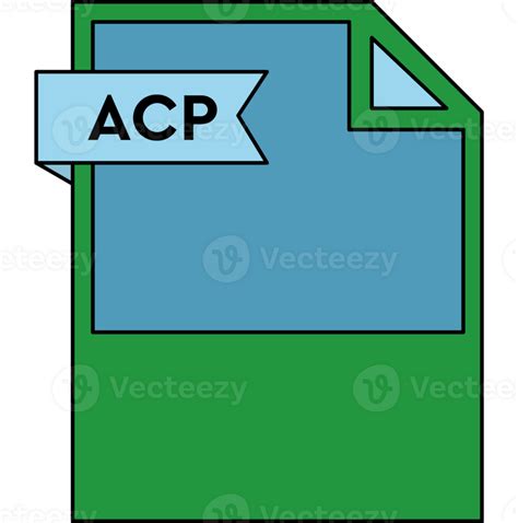 Acp File Format Icon Minimal 66496310 PNG
