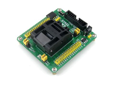 Stm32 Qfp64 Stm32 Programming Adapter Test Socket For Lqfp64 Package 0