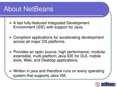 ppt netbeans ide powerpoint presentation free download id 1258922