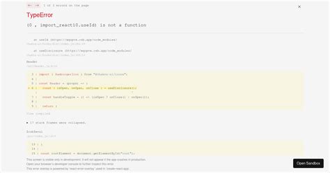 1 meny forked codesandbox
