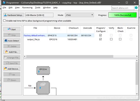 Fpga As方式板子固化和烧录jic文件falied问题的解决jic生成失败 Csdn博客