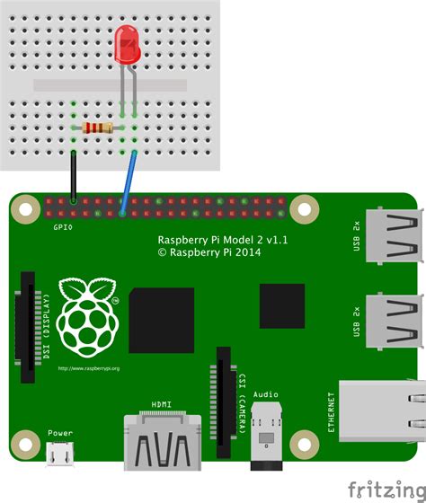 Montien Raspberian ควบคุม Led ด้วย Raspberry Pi และภาษา Python