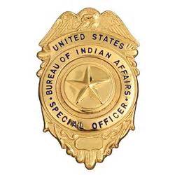 Montana Bureau Of Indian Affairs Badge