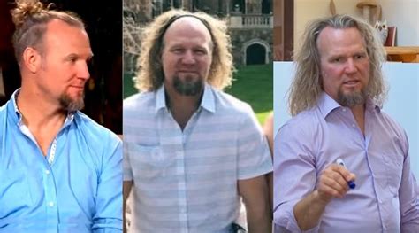 Sister Wives Kody Browns Hair Ignites Frenzy Clip On Man Bun