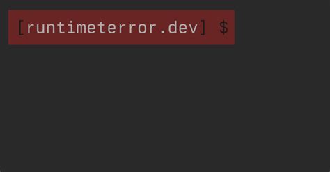 VMware Runtimeterror