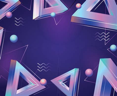 Modern Vibrant Triangular Concept Vector Art And Graphics