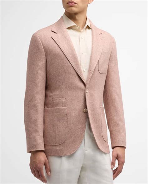 Brunello Cucinelli Mens Glen Plaid Sport Coat Neiman Marcus