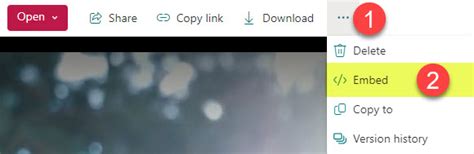 How To Embed Stream Videos On A Sharepoint Page Sharepoint Maven