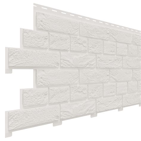 Фасадные панели Доломит «Кирпич славянка белоснежный купить фасадные панели по низкой цене от