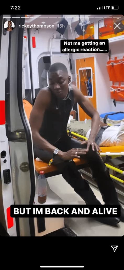 Social Media Sensation Ricky Thompson Parties Hard In Ghana Suffers