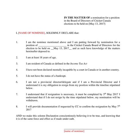 2017 Candidate Declaration Form 1docx Docdroid