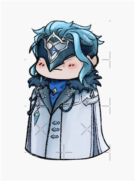 Dottore The Doctor Chibi Sticker For Sale By Duckydart Redbubble