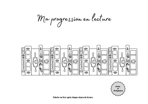 Coloriages De Lecture