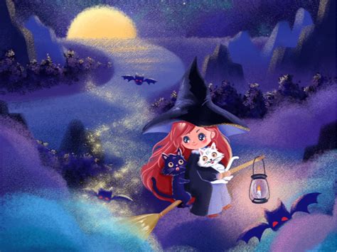 小魔女回家之路 第四期第四周 宋玥影爱画画 站酷ZCOOL
