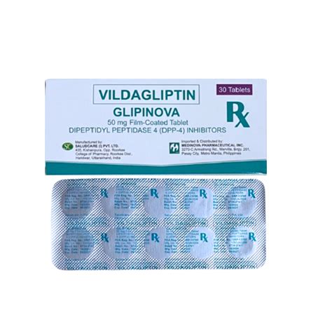 Proglin Vildagliptin 50mg Tablet X 1s Xalmeds