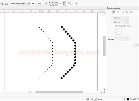 Tutorial Membuat Efek Halftone Dengan CorelDraw X7 Dot Effect