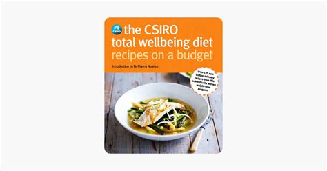 ‎csiro Total Wellbeing Diet Recipes On A Budget On Apple Books