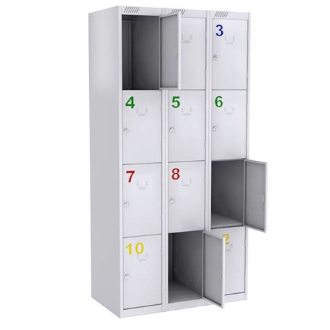 Шкаф для сумок на 12 ячеек купить в Москве цена