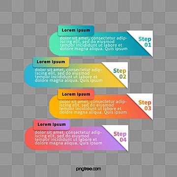 Step Flow Chart White Transparent Creative Information Steps Flow