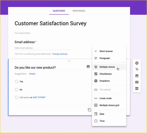Google Forms Free Templates Of Use Google Forms And Gmass To Send Surveys And Follow Up