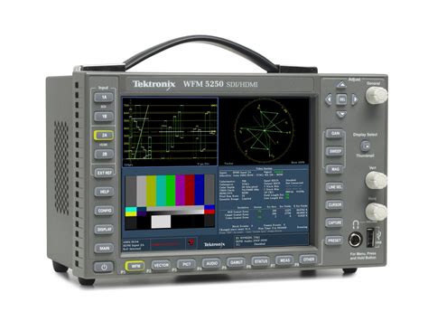 Tektronix Wfm Wvr5250 Waveform Monitör Ve Rasterizer Netes Mühendislik