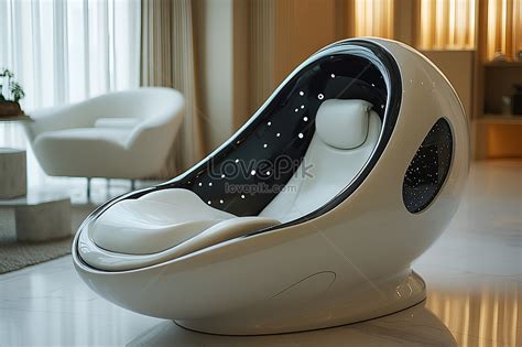 미래 지향적인 의자 배경 사진 및 창의적인 일러스트 무료 다운로드 Lovepik