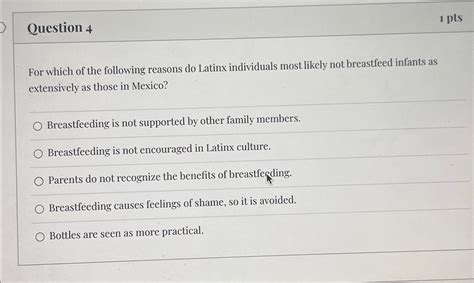 Solved Question 41 PtsFor Which Of The Following Reasons Do Chegg Com