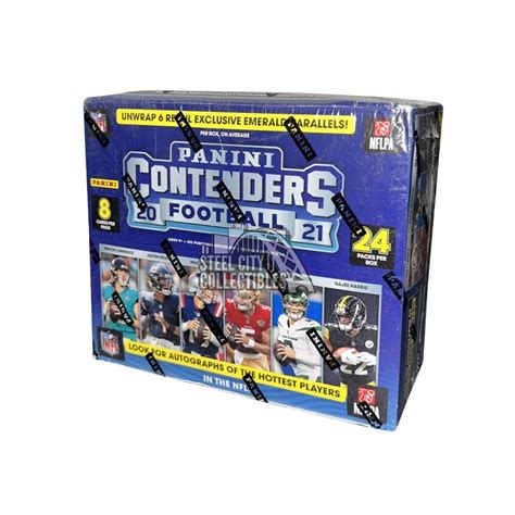 2021 Panini Contenders Football 24 Pack Retail Box Please Read